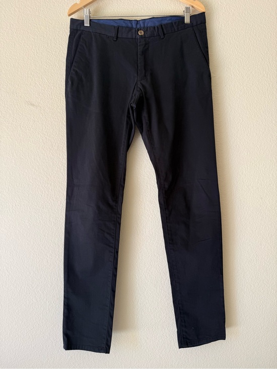 Massimo Dutti | Pants | Massimo Dutti Gold Logo Button On Charcoal ...